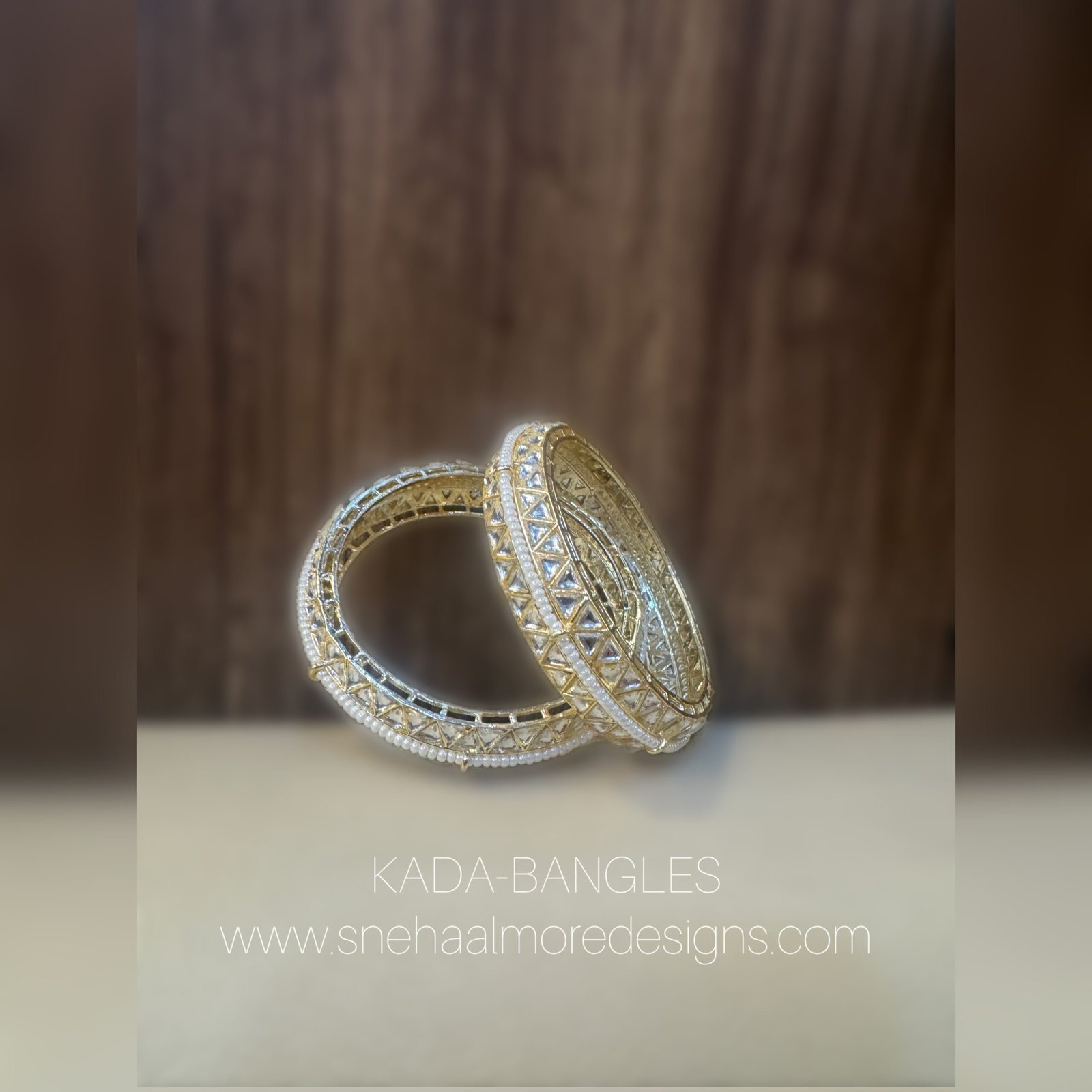 Kadaa Pearl Bangles - Snehal More Designs